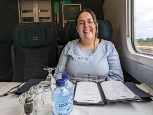 My GWR Pullman Dining Experience - Fi Darby