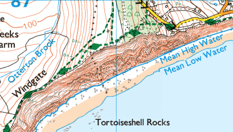 Six really helpful coastal map symbols - Fi Darby