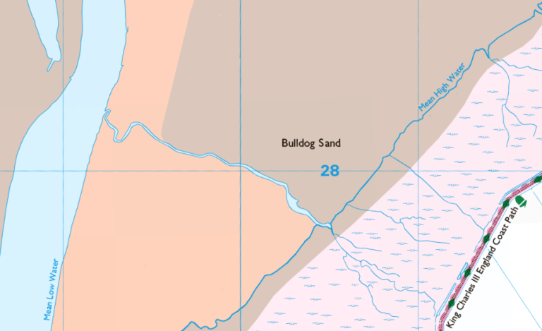 Six really helpful coastal map symbols - Fi Darby
